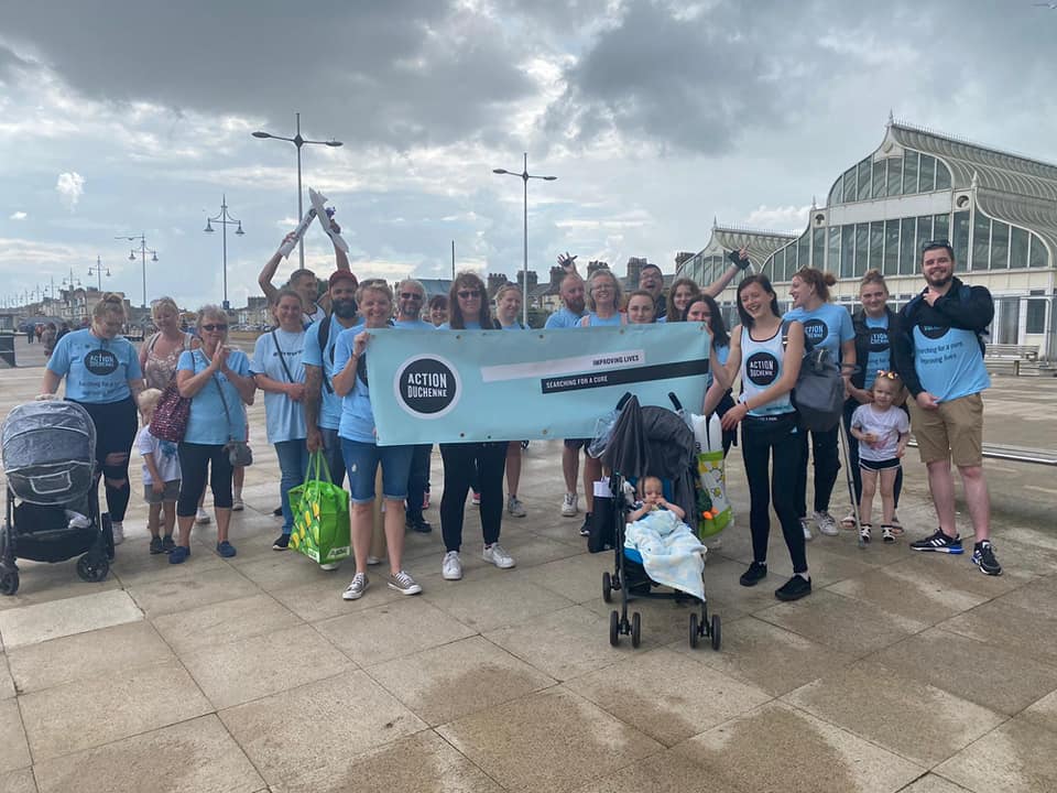 Drew's Way First Steps walk - Action Duchenne